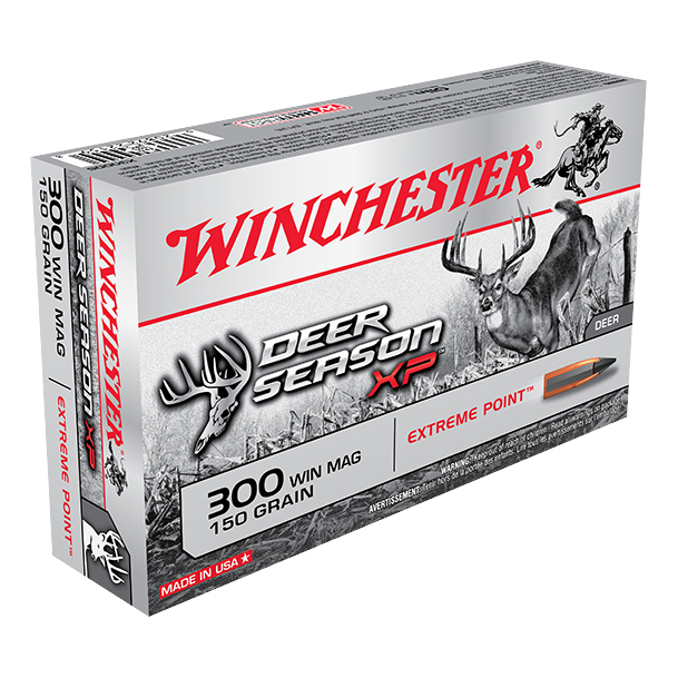Winchester Deer Season XP .300 Win Mag 150 Grain Centerfire Rifle Ammo ...